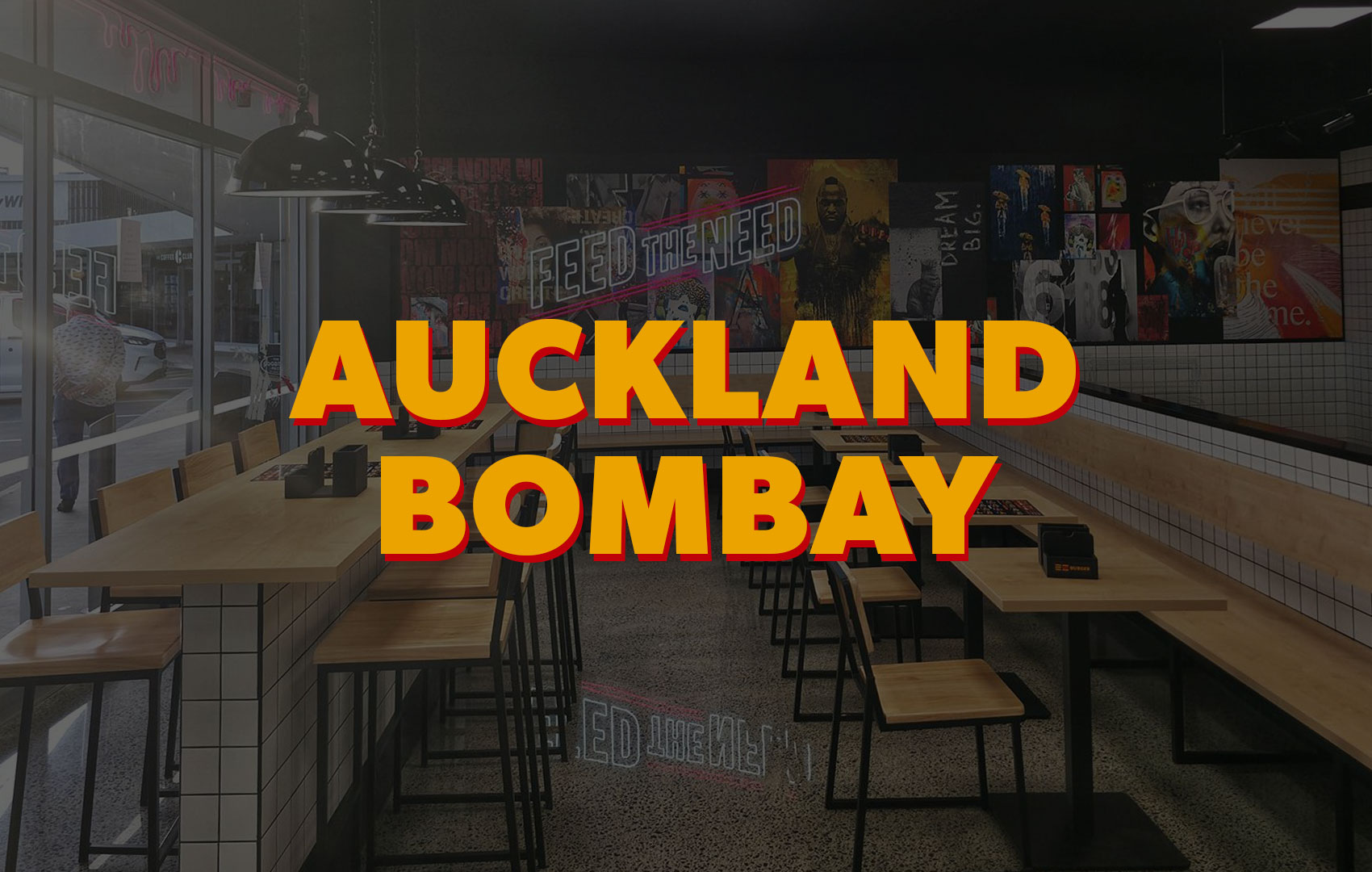 RE Burger AUCKLAND BOMBAY 🤤 Crave-worthy street food, freshly made
